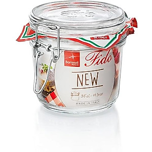 Bormioli Rocco Fido Storage Jar 11.75 oz, Set of 12