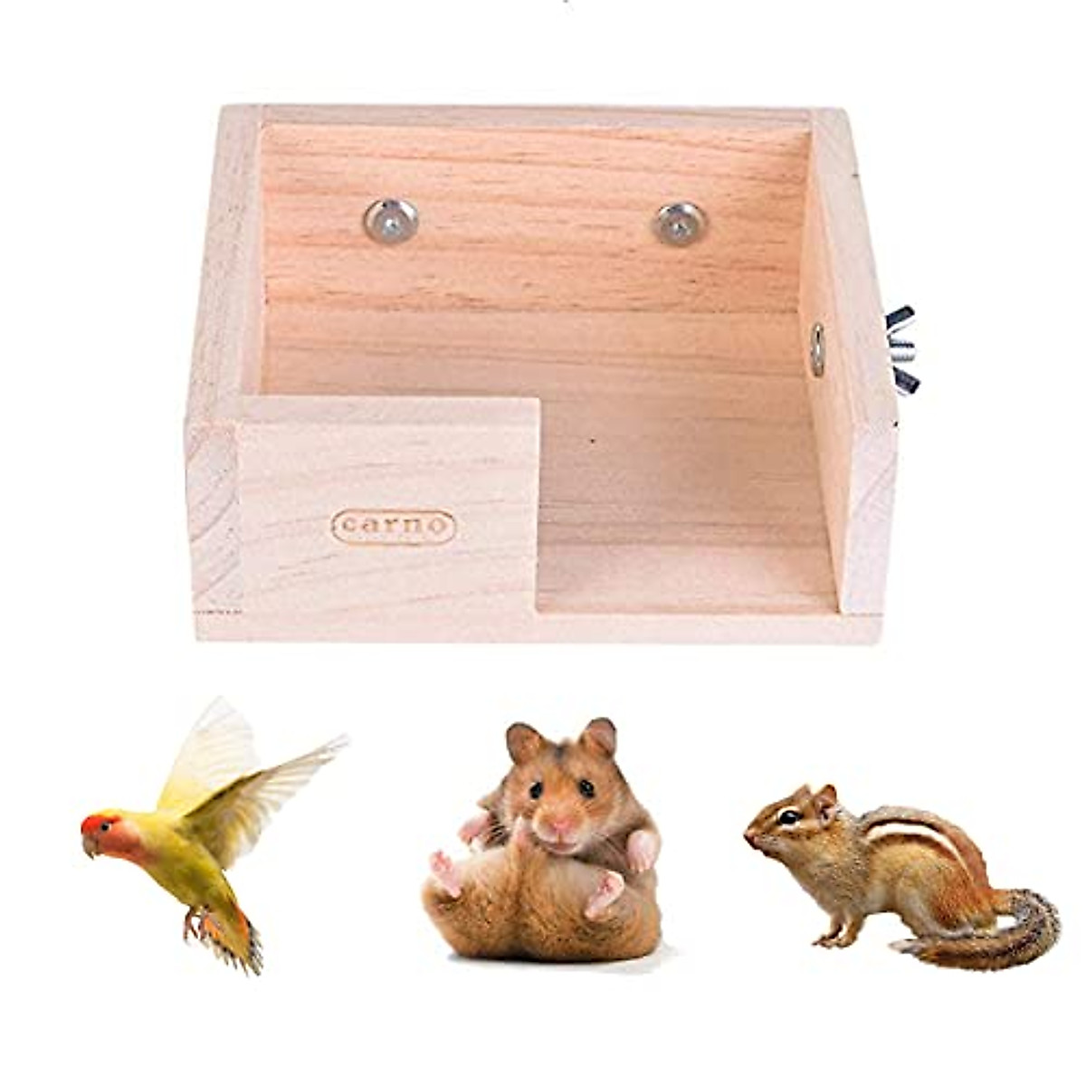 Litewoo Bird Perching Platform and Small Animal Square Platform