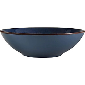 IHIPPO Stoneware Dinnerware Set 16-Piece Dinnerware Set Dinnerware Set Plates Sets for Home Dinner Set Dishes and Plate Set Blue Microwave Dishwasher Safe Stoneware Dinnerware Set for 4