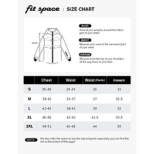 fit space Waterproof Golf Rain Jacket for Men 20K Performance Lightweight Rain Jackets for All Sports (White-half-zip, XX-Large)