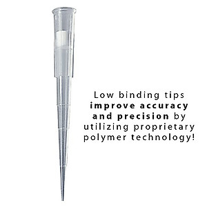 Olympus 200ul Barrier Tip, Low Binding, Racked, Sterile, 10 Racks of 96 Tips/Unit