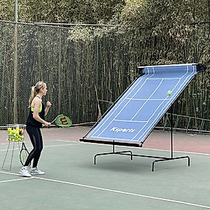 Ksports Tennis Rebounder Net with Carry Bag, Blue