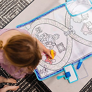 Melissa & Doug Blue's Clues & You! Water Wow! Activity Mat (20 Inches x 30 Inches) with Reusable Water Reveal Surface