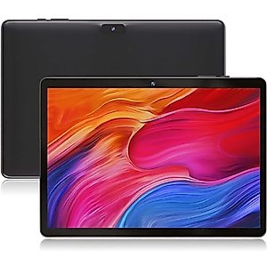 SGIN 10.1 Inch Tablets, Android 12 Tablet, 2GB RAM 64GB ROM, Quad-Core Processor, 5000mah, 2+5MP Camera, WiFi, IPS HD Touch Screen (Black)