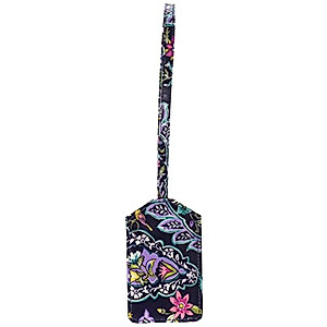 Vera Bradley Women's Cotton Luggage Tag, French Paisley, One Size