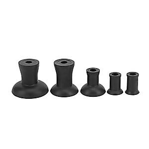Valve Lapping Tool Attachment, Valve Lapping Tool Kit with 5 Suction Plates, 1000rpm to 1250rpm Working Speed, Labor Saving Small Engine Valve Lapper Kit for Automotive, Motorcycle, ATV