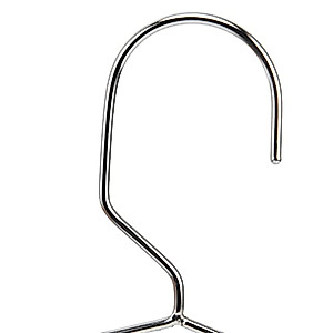 Metal Coat Hangers, Strong Heavy Duty Stainless Steel Wire Hangers 10 Pack, Clothes Hangers for Closet Clothing Shirt Suit Pant, 15.7 Inch