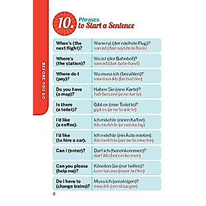 Lonely Planet Fast Talk German 3 (Phrasebook)