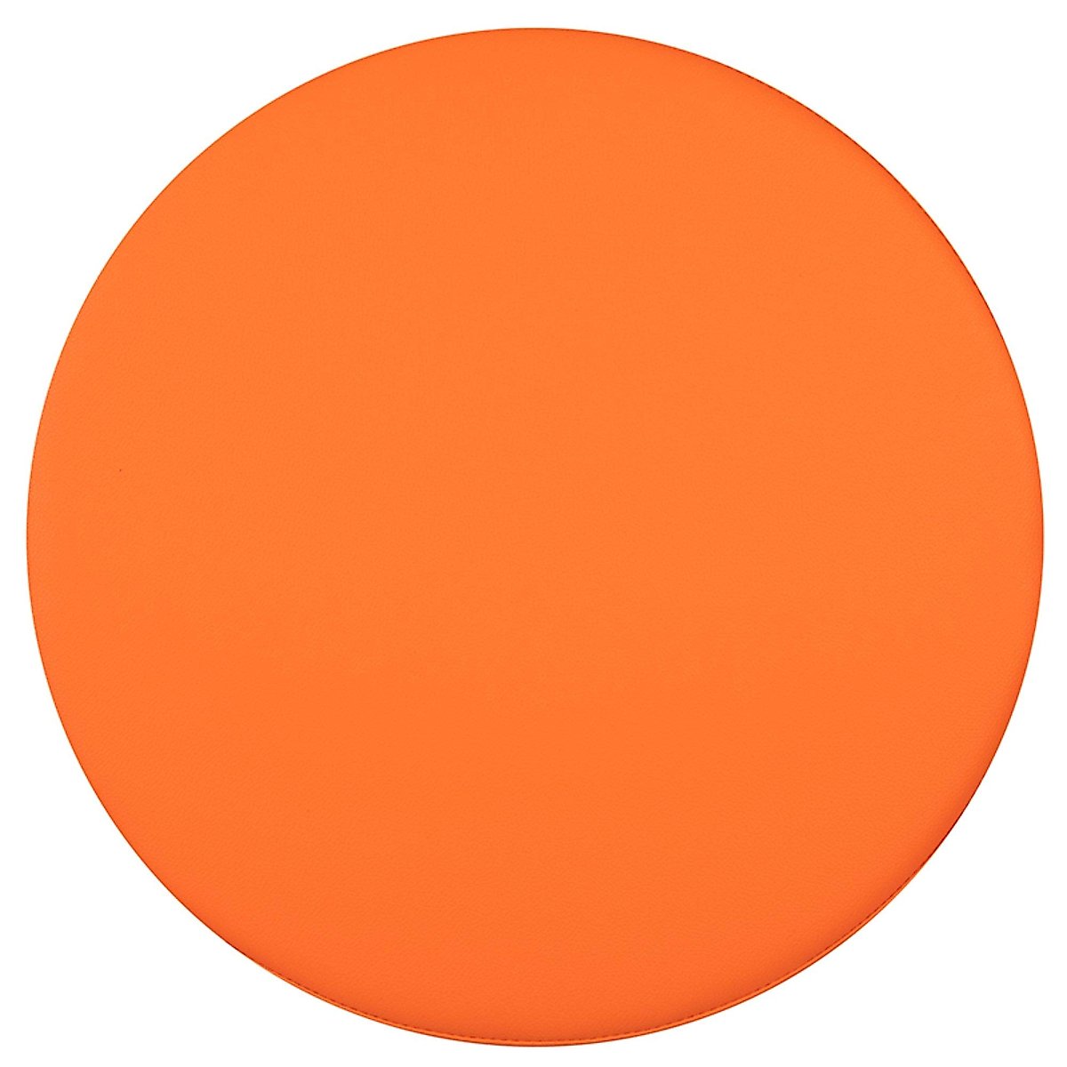 Flash Furniture Nicholas Soft Seating Flexible Circle for Classrooms and Common Spaces - 18" Seat Height (Orange)