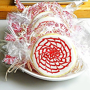 Adorox 30" Inch 100' Ft FOLDED Clear Cellophane Wrap Roll Gift Basket Arts and Crafts Christmas Holidays Thanksgiving Easter Halloween Mothers Day (Meets FDA specifications)