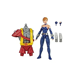 Marvel Hasbro Legends Series 6-inch Scale Action Figure Toy Marvel's Shadowcat, Premium Design, 1 Figure, 4 Accessories, and 1 Build-A-Figure Part