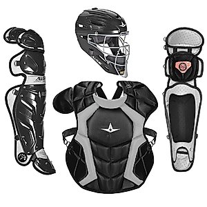 All-Star System7 NOCSAE Certified Adult Pro Baseball Catcher's Kit