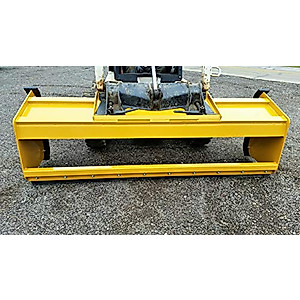 8' XP24 Pullback Skid Steer Snow Pusher