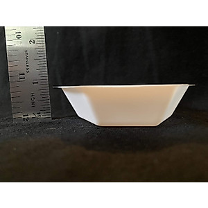 Hexagonal Weighing Boats, W-H64-WA-50, 64mm, Medium, White Anti-Static, Pack of 50