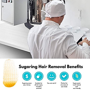 Sugaring Kit for Personal use Professional Grade + 15 Strips + Sugaring Applicator