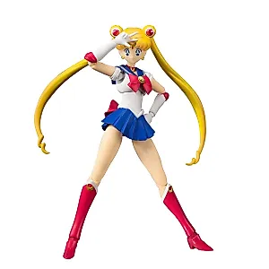 TAMASHII NATIONS - Pretty Guardian Sailor Moon - Sailor Moon -Animation Color Edition-, Bandai Spirits S.H.Figuarts Action Figure