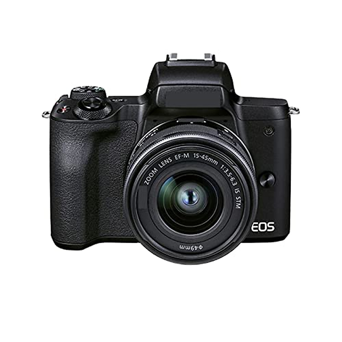Camera EOS M50 II Mirrorless Camera Digital Camera with EF-M 15-45mm F/3.5 Lens Compact Camera Professional Photography Digital Camera (Color : White)