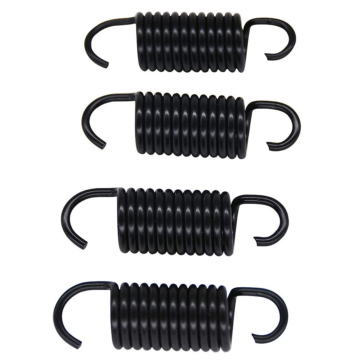 Yoogu 2-1/2 inch (Pack of 8) Furniture Replacement Extension Tension Springs for Recliner Sofa Trundle Bed Black [12 Turn]