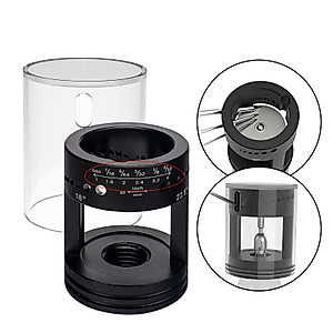 3mirrors ALUMINUM Tungsten Electrode Sharpener Grinder Head TIG Welding Tool 24 Guides, 24 Multi-Angle & Offsets, Full-featured Tool w/Dust Housing, Healthy Version