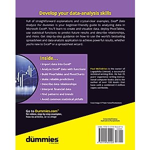 Excel Data Analysis For Dummies (For Dummies (Computer/Tech))