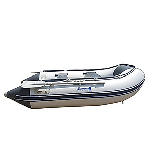 Newport 8ft 10in Dana Inflatable Sport Tender Dinghy Boat - 3 Person - 10 Horsepower - USCG Rated