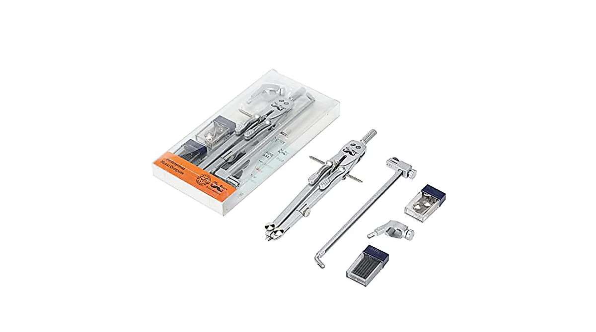 Mr. Pen Compass: Precision Tool for Geometry & Drawing