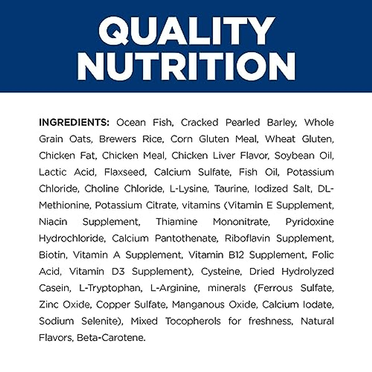 Hill's Prescription Diet c/d Multicare Stress Urinary Care Ocean Fish Flavor Dry Cat Food, Veterinary Diet, 8.5 lb. Bag