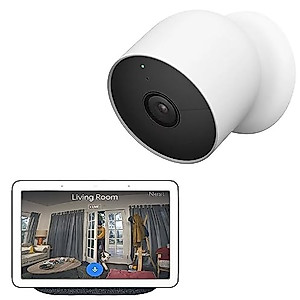 Google Nest Cam Battery Wireless Outdoor Camera and Screen Bundle (Single Camera and Screen)