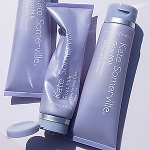 Kate Somerville Goat Milk Moisturizing Cleanser, Gentle Daily Face Wash, Relieves Dry Skin & Tightness, 4 Fl Oz