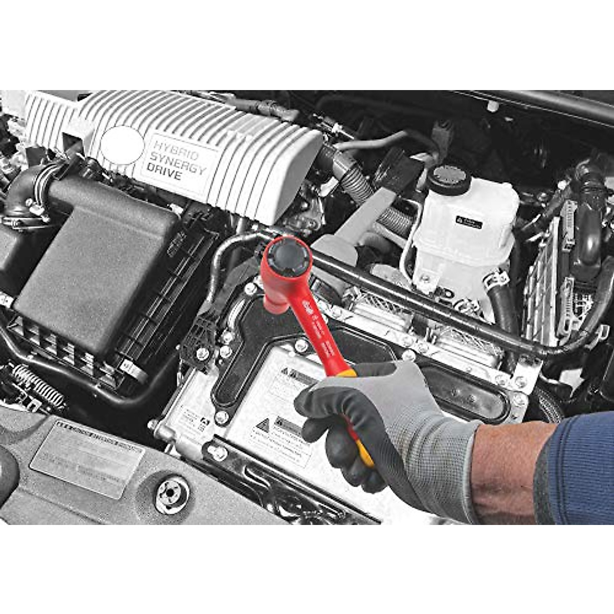 Titan 66100 18-Piece 1/4-Inch Drive VDE Insulated Socket Set