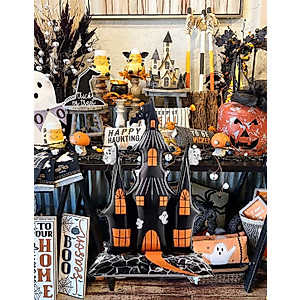 Large Size Halloween Balloons, 1pc huge castle balloon for Halloween foil balloons Celebration Party Bar Anniversary Graduation Decoration Indoor Outdoor