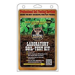 Whitetail Institute Laboratory Soil Test Kit, Ensures The Most Successful Deer Food Plot Possible, Professional Consultation Included, Receive Results Within One Week
