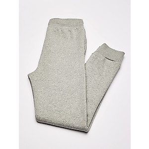 The Children's Place Boys' Active Fleece Jogger Sweatpants, Smoke Single, Medium