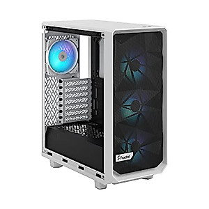 Fractal Design Meshify 2 Compact White TG Clear Tint - RGB