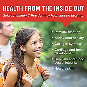 SOLARAY Vitamin C Crystalline Powder, 8 OZ