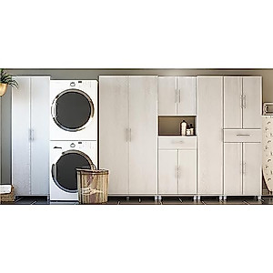 SystemBuild Evolution Camberly 24" Wall Cabinet, Ivory Oak