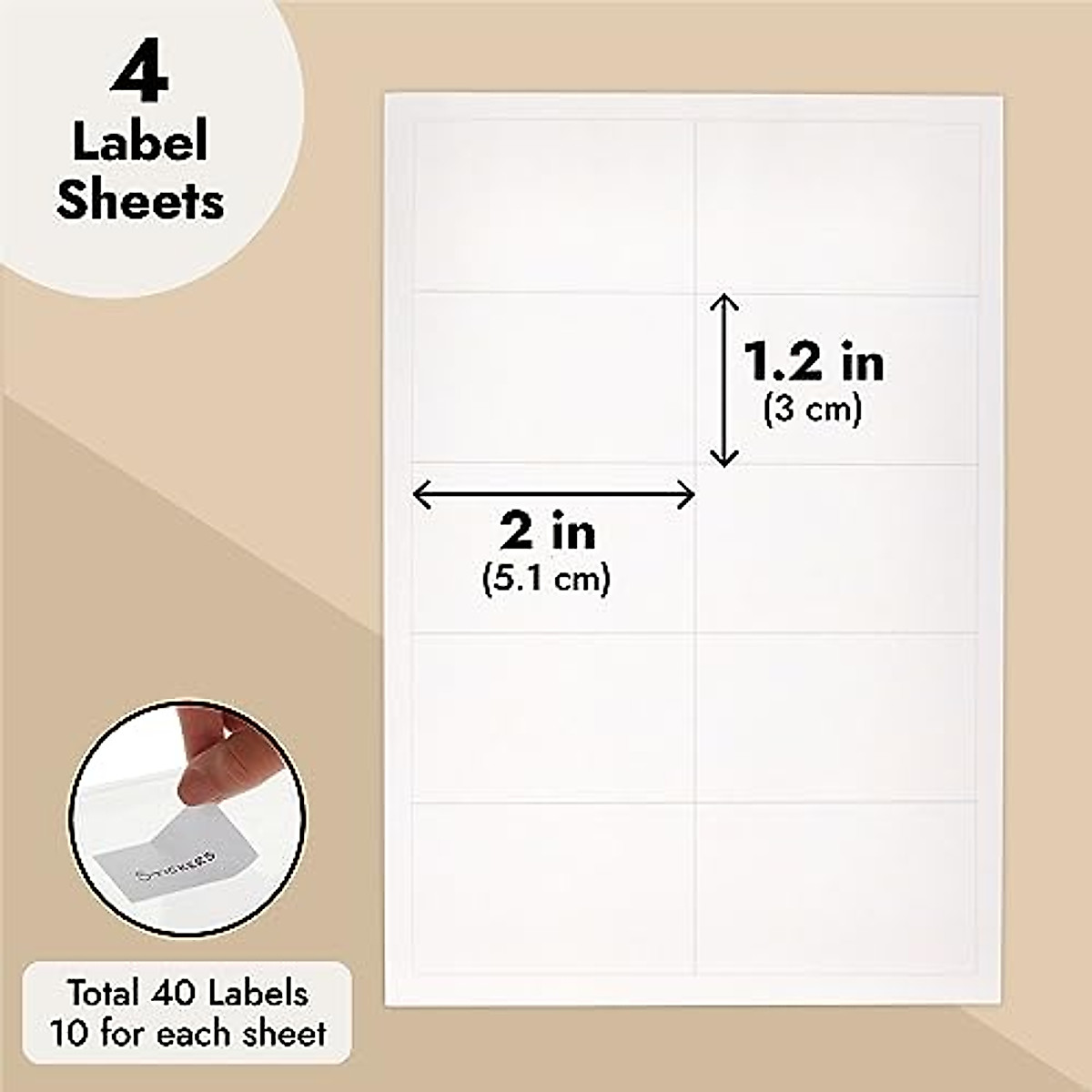 Bright Creations 24 Photo Storage Boxes for 4x6 Pictures - Photo Organizer Containers with 40 Blank Labels - Clear, 64 Total Pieces - Picture Storage Containers