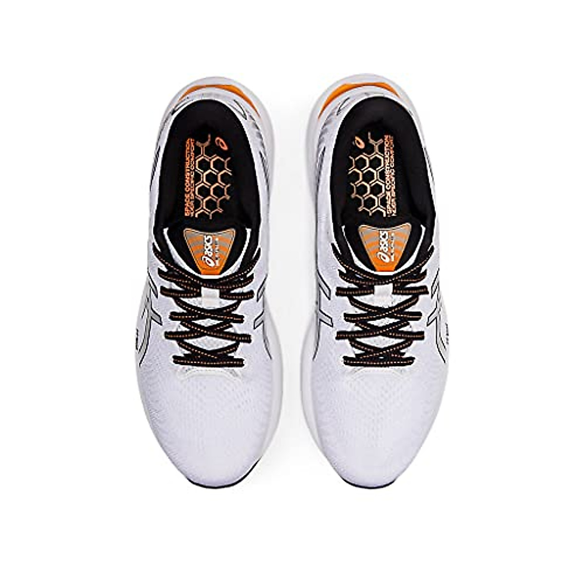 ASICS Men's Gel-Cumulus 24 Shoes, 10.5, White/Piedmont Grey