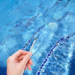 Total Water Hardness Test Strips. Each Strip Best and Reliable for Home Testing Pool, Spa, Aquarium, Drinking Water, Well. Easy to Compare Color Chart. Dip for Quality Accurate Results in Seconds.