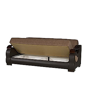 Sweet Home Stores Sofa Bed, Sofabed, Brown