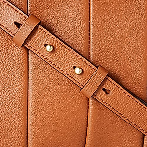 Vince Camuto womens Dario Crossbody, Warm Caramel, One Size US