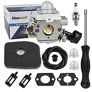 HUSWELL BG56C Carburetor Air Filter kit for STIHL BG56C SH56 Leaf Blower ZAMA C1M-S260B 4241-120-0632 4241-120-0622 4241-120-0615 Engine