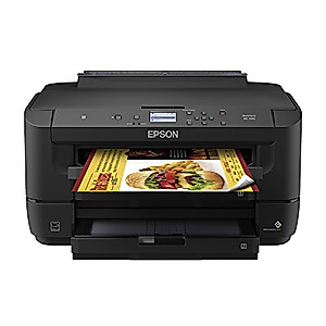 WorkForce WF-7210 Wireless Wide-format Color Inkjet Printer with Wi-Fi Direct and Ethernet, Amazon Dash Replenishment Ready