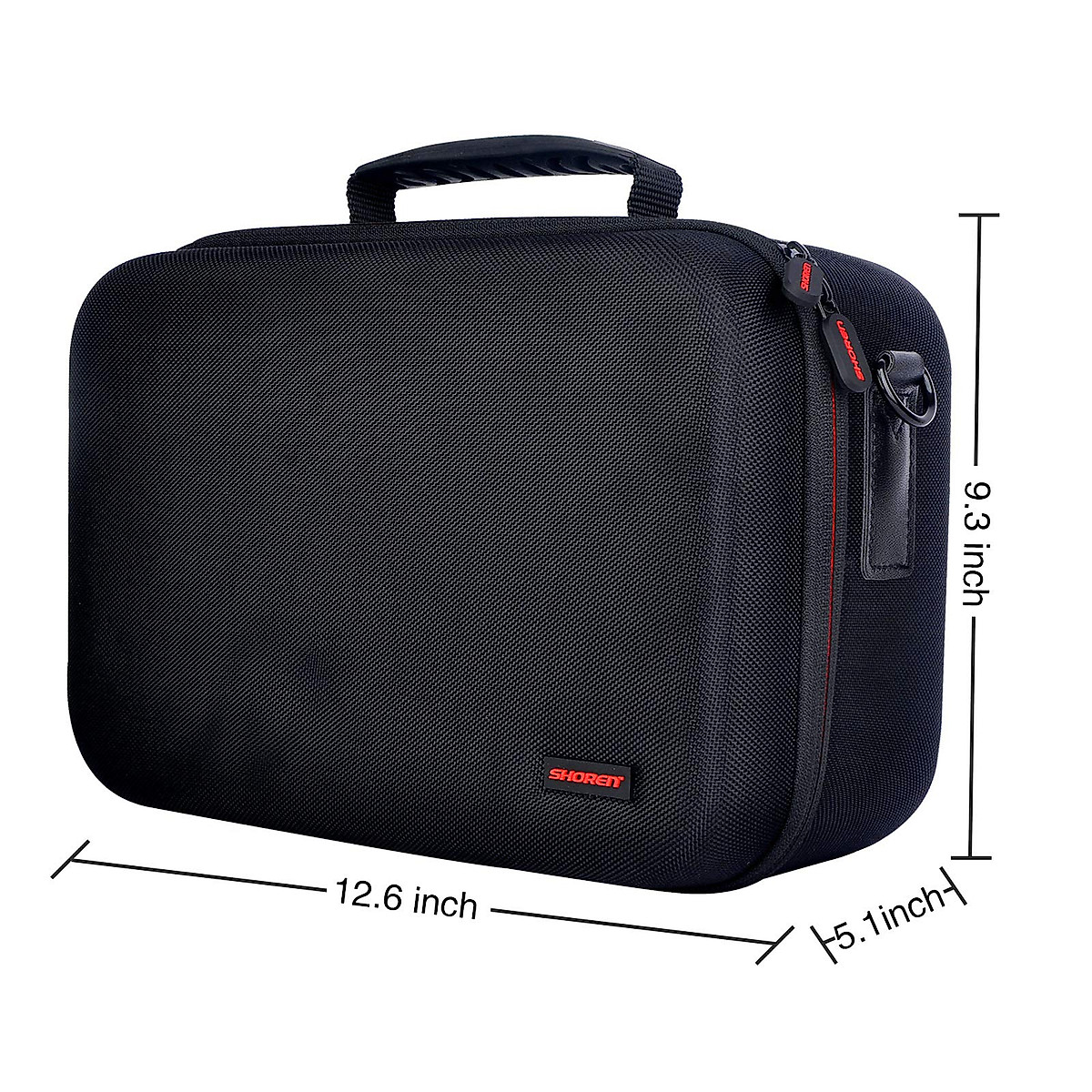 fengchensety Hard EVA Handbag Travel Protective Bag Storage Box Carrying Case Pouch for -Oculus Quest 2 VR Headset and Accessories,Quest 2 Handbag Carrying Case,Quest 2 VR Headset Storage Bag