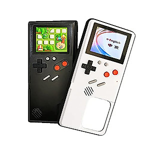 KJArrow Compatible with Samsung Galaxy S21 Game Case with 36 Classic Games, Playable Gameboy Case for Samsung Galaxy S21 White