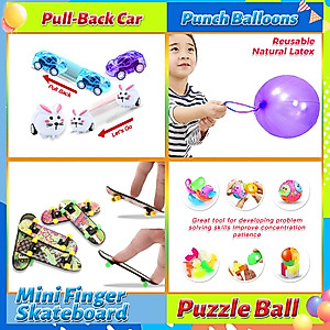 Daopai 336 pcs Party Favors for Kids 8-12, Fidget Toys Bulk,Goodie Bag Stuffers for Kids Birthday Gifts,Treasure Box Toys for Classroom Prize for Kids ,Carnival Prizes