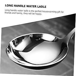 VINTORKY Slotted Spoon Big Ladle Spoon s Tea s Stainless Steel Soup Spoon Soup Ladle