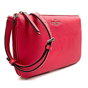 Kate Spade New York Triple Gusset Crossbody (Stop light)