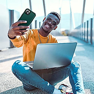 SPIDERCASE for iPhone 14 Case, [15 FT Military Grade Drop Protection][Non-Slip] [2+Tempered Glass Screen Protectors][2+Tempered Camera Lens Protectors] Heavy Duty Shockproof Case, Dark Green