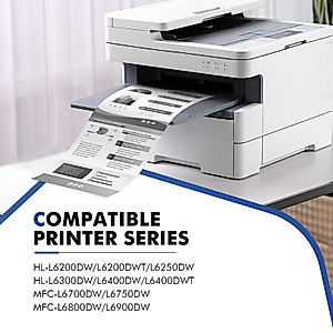 Toner Bank Compatible TN880 TN-880: Toner Cartridge Replacement for Brother TN880 TN 880 HL-L6200DW MFC-L6700DW MFC-L6800DW HL-L6200DWT HL-L6300DW MFC-L6900DW Super High Yield Printer (Black, 2-Pack)